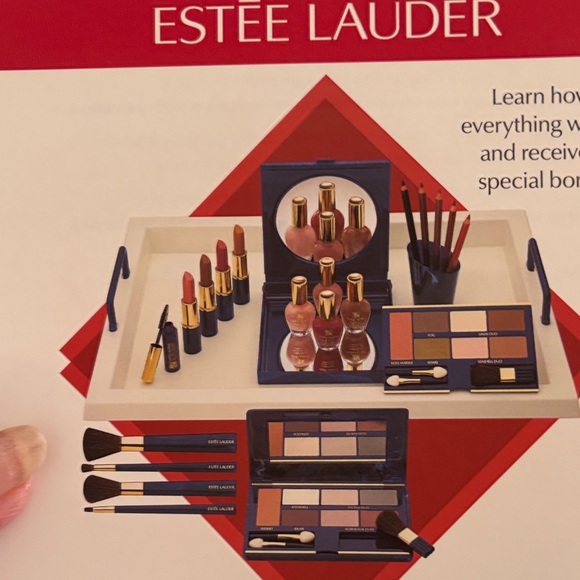 Estee Lauder | Other | Estee Lauder Vibrant Red Box Makeup Set New ...